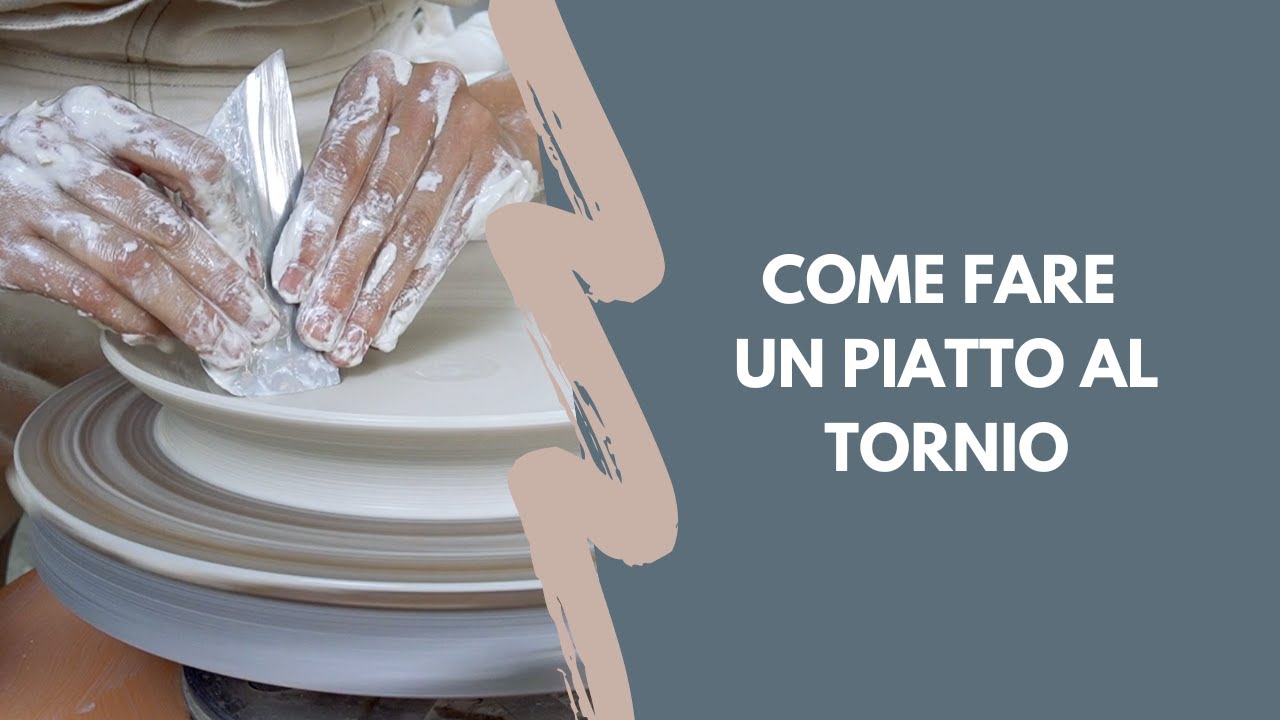 Come fare un piatto al tornio