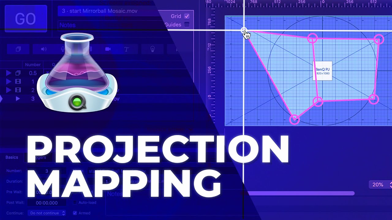Qlab 4 Video Projection Mapping Beginner’s Tutorial