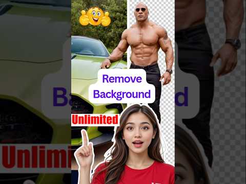 Remove Image Background in 1 Click – 100% FREE! 🔥 #shorts