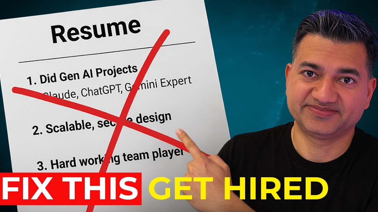 The Resume Fix That Lands Cloud Gen AI Jobs
