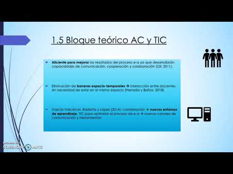 Aprendizaje cooperativo a través de las TIC
