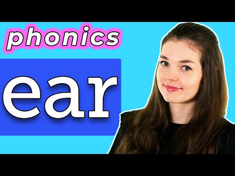 Adult Phonics: ear sound/words - trigraph