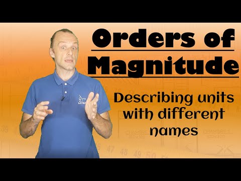 How Orders of Magnitude Work