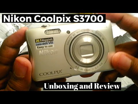 Nikon Coolpix S3700 Unboxing and Review