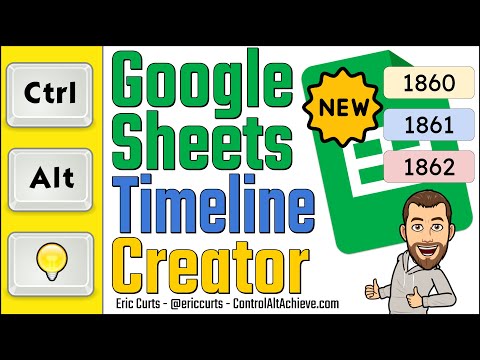 New Google Sheets Timeline Creator