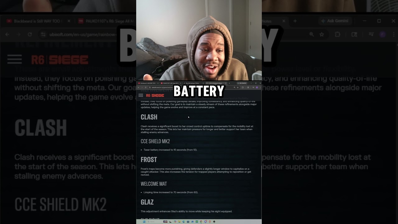 New Midseason Update Patch Notes #r6 #patch #update