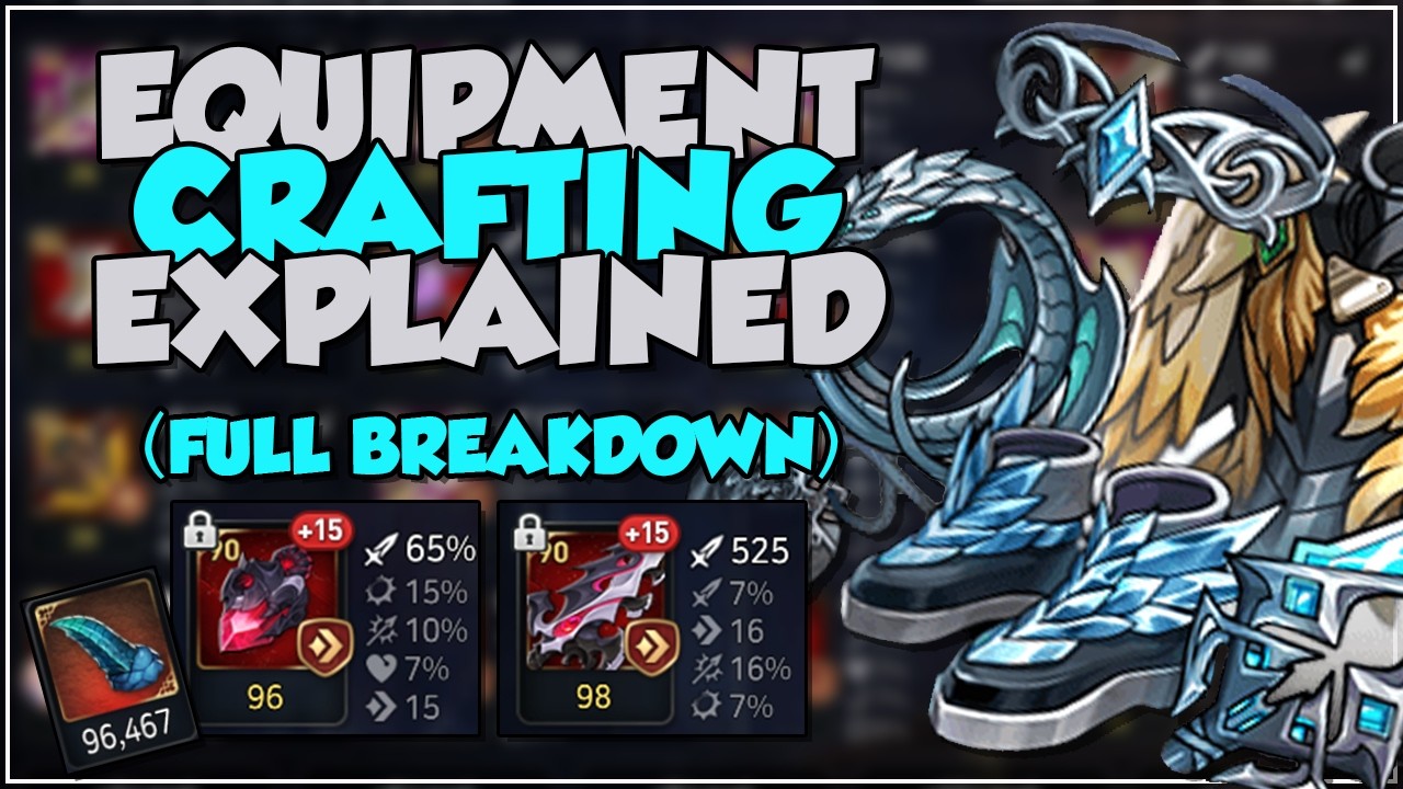 Stop Wasting Crafting Materials! [Epic Seven New Player Guide]