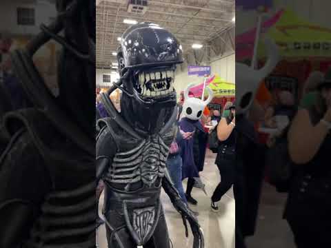 Amazing Xenomorph from Alien Cosplay found at FanX 2021