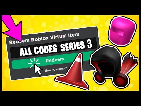 ALL ROBLOX TOY CODE ITEMS! (SERIES 3 SHOWCASE)
