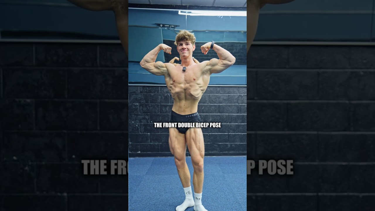 Front Double Bicep Posing Tutorial