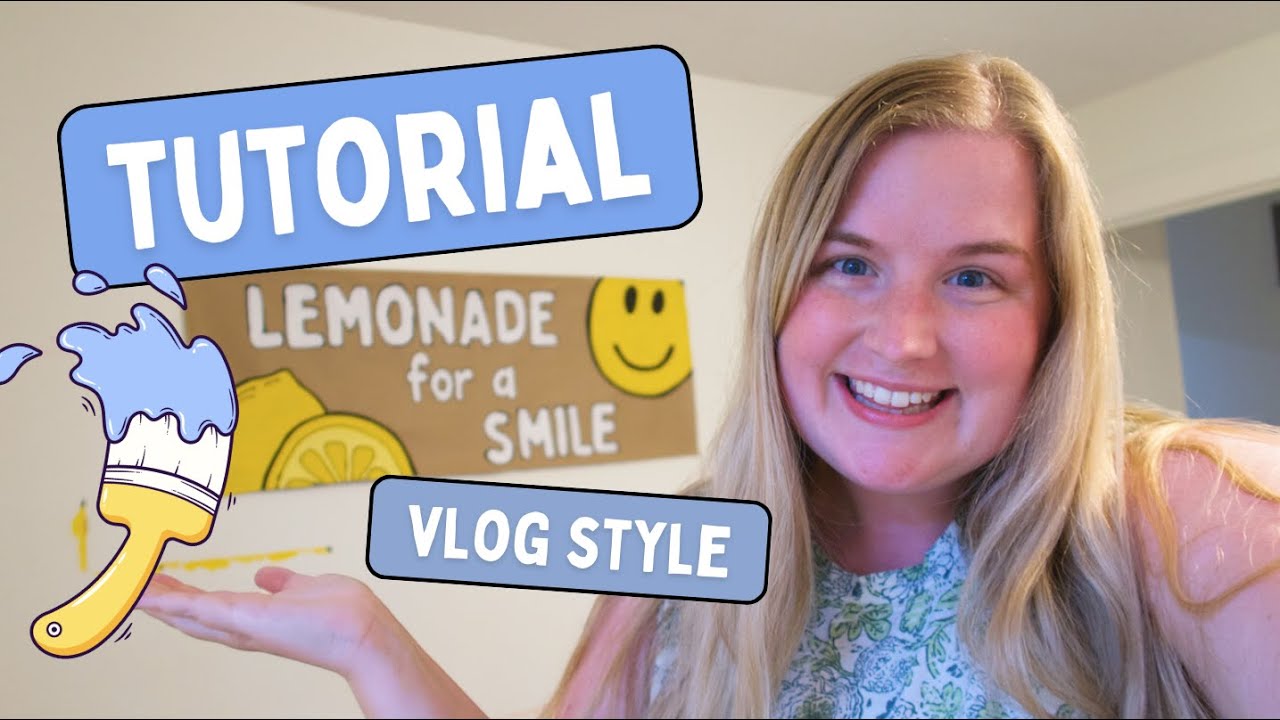 How to Make a Painted Paper Banner | Side Hustle for Creatives