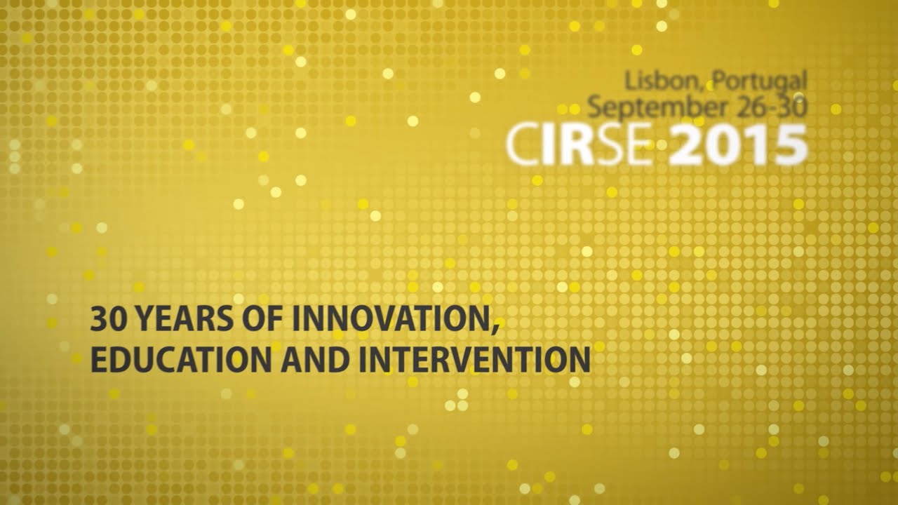 CIRSE 2015: 30 Years of Innovation, Education and Intervention