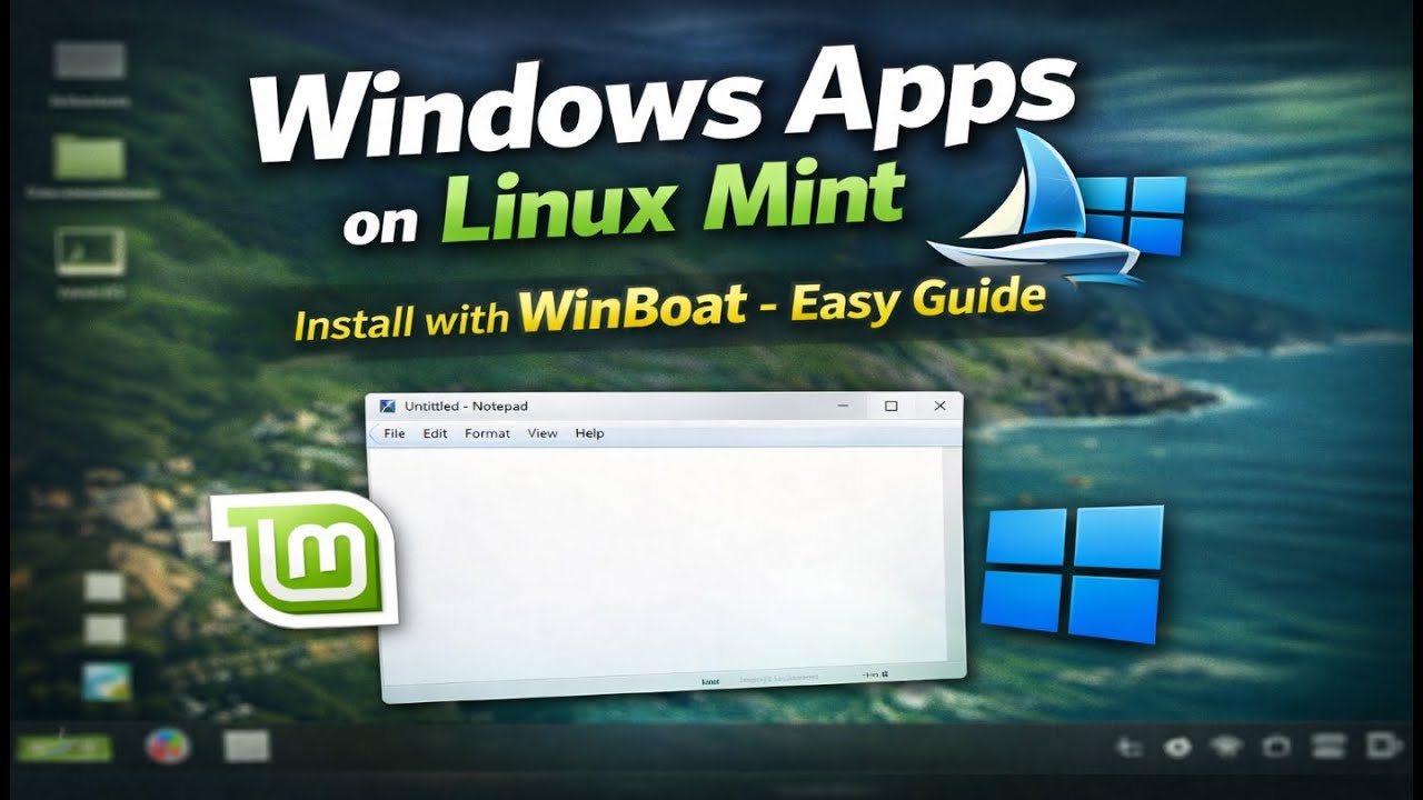 Run Windows Apps on Linux Mint 22.3 with WinBoat (Full Beginner Guide)