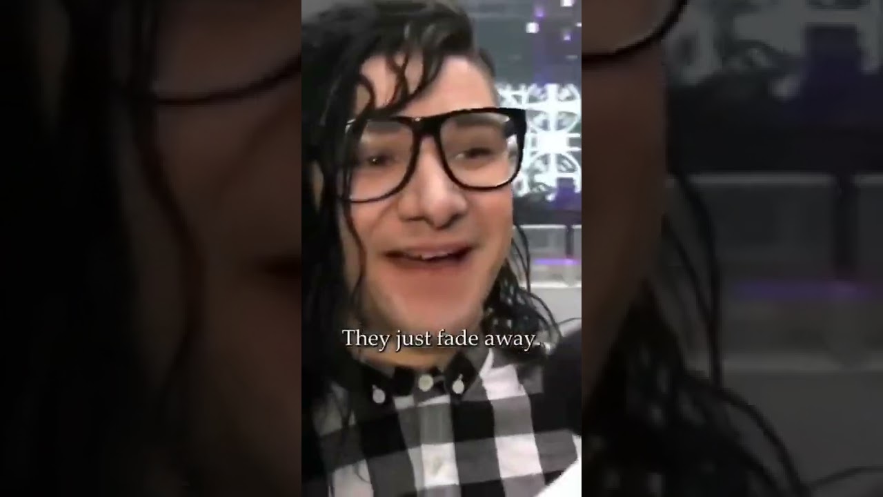 Nardwuar questions Skrillex about his crazy tattoo! #nardwuar #skrillex