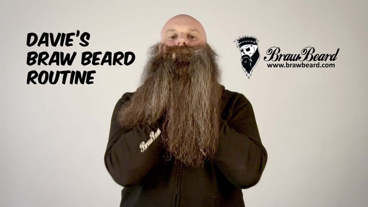 Davie's Braw Beard Care Routine