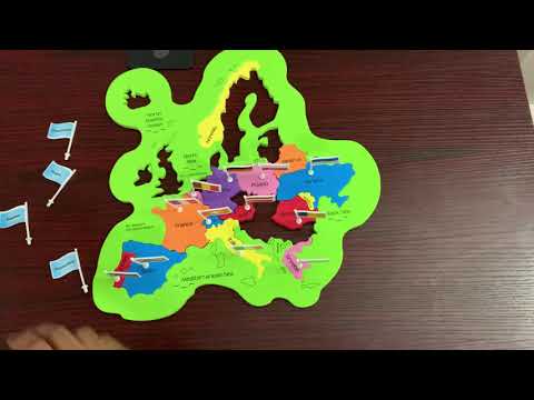 Play and Learn / Europe map / Easy Go