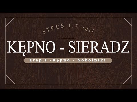 KĘPNO - SOKOLNIKI GPS [DK11-DW482][e1 Kępno-Sieradz] @BoczneDrogi