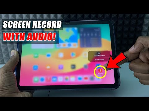 How to Screen Record on iPad with Audio (2025)