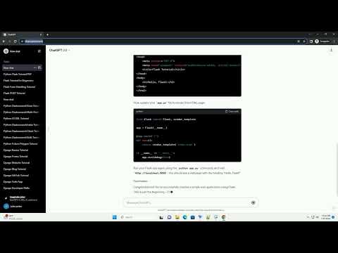 python flask tutorial w3schools