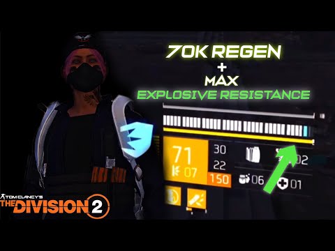 90% EXPLOSIVE RES “LANDSHIP” TANK BUILD | The Division 2 Build Showcase