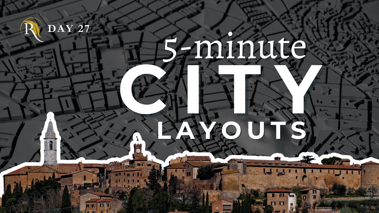 How to Map a Fantasy City in Five Minutes (Day #27)