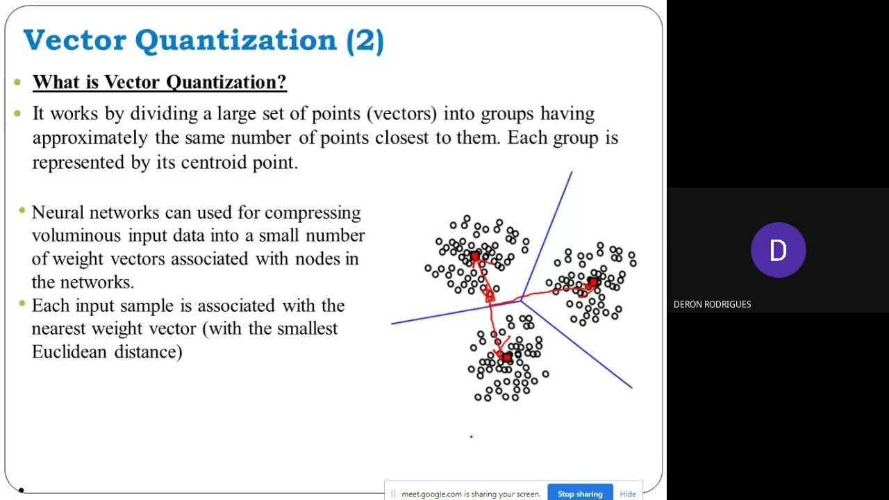Vector Quantization and Learning Vector Quantization