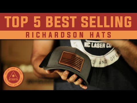 Top 5 Best Selling Richardson Hats - KC Laser Co