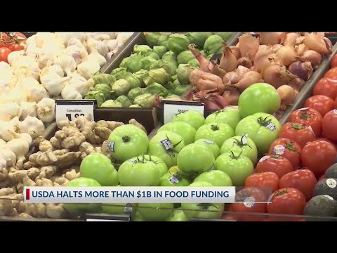 USDA halts more than $1B in food funding