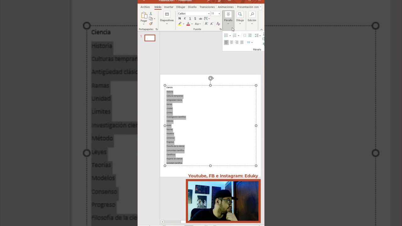 Mapa conceptual en PowerPoint #PowerPoint #Aprende #Educación #Colegio #universidad