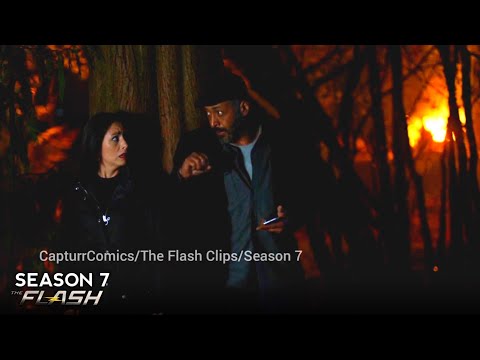 'Joe & Kramer survives from Creyke's Trap' Scene | The Flash 7x16