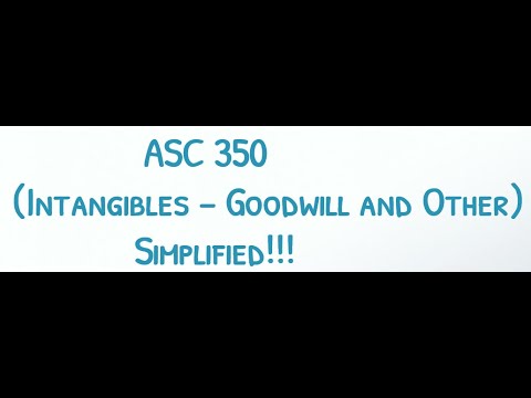 ASC 350 Explained: Accounting for Intangible Assets & Goodwill Made Easy