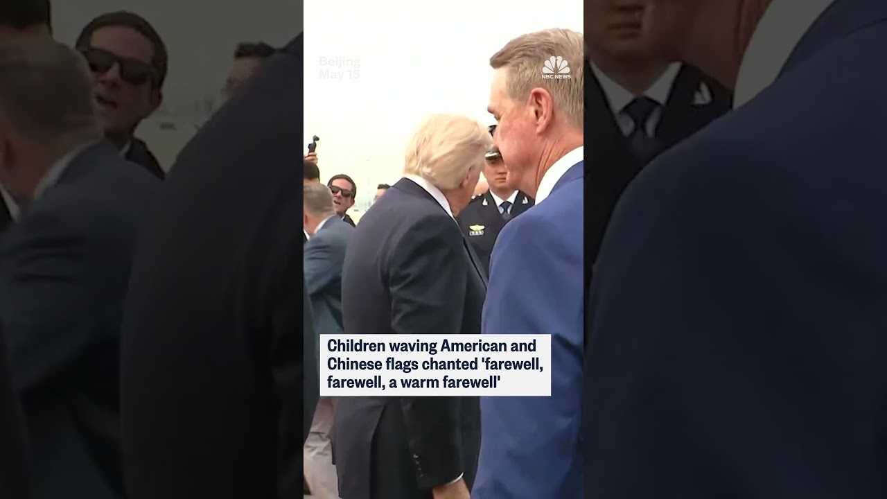Trump departs China after two-day summit