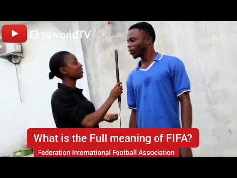 what is the full meaning of FIFA