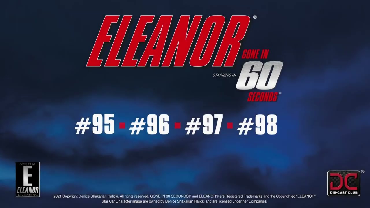 Build the Eleanor Mustang - Kits #95-98
