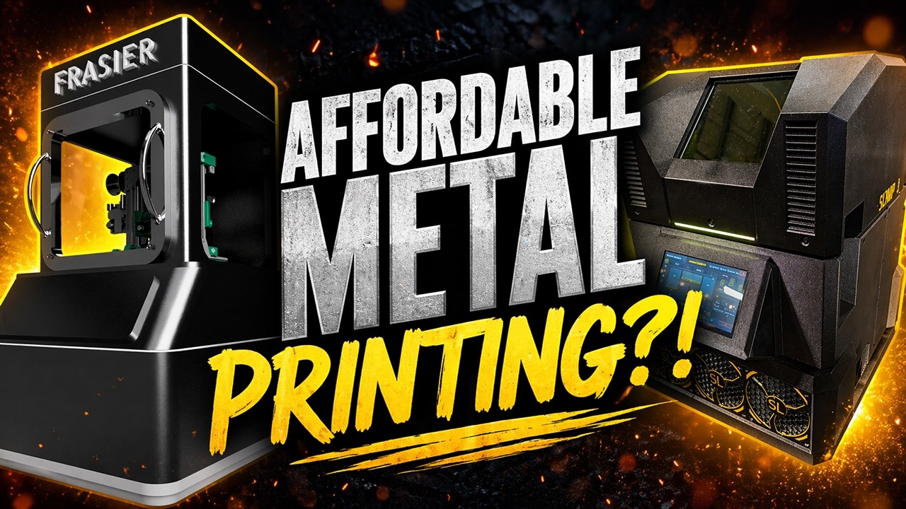 Finally! Affordable Metal 3D Printers!
