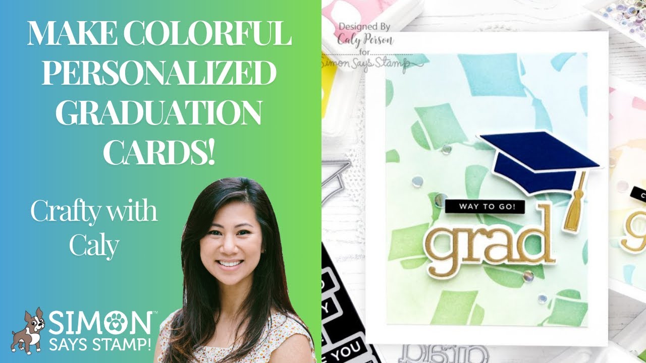 Make Colorful Personalized Graduation Cards!
