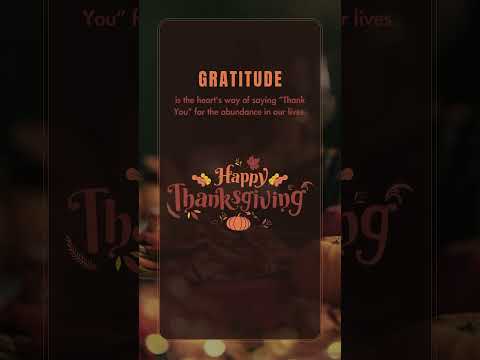 Thanksgiving Wishes I Thanksgiving Status I Happy Thanksgiving 2024 WhatsApp Status #shorts