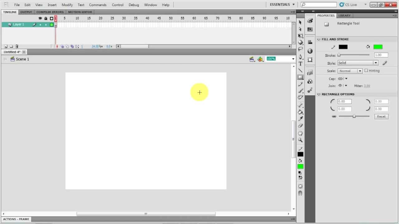 Introduction to Flash (CS5) - The Basics