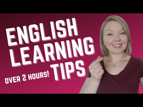 English Learning Tips with Sarah - Self Study English with Sarah for 2 Hours
