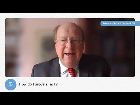 How do I prove a fact?
