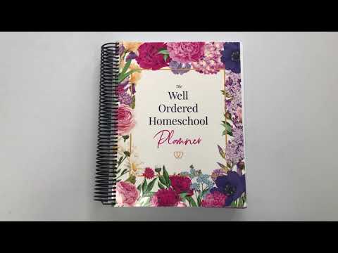Review of βThe Well Ordered Homeschool Planner"