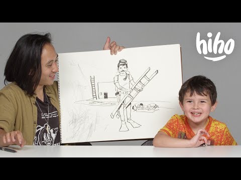 Kids Describe Their Dream Job to an Illustrator | Kids Describe | HiHo Kids