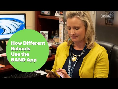 How School Programs Use the BAND App