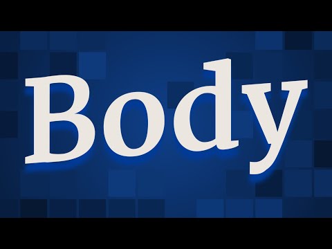BODY pronunciation • How to pronounce BODY