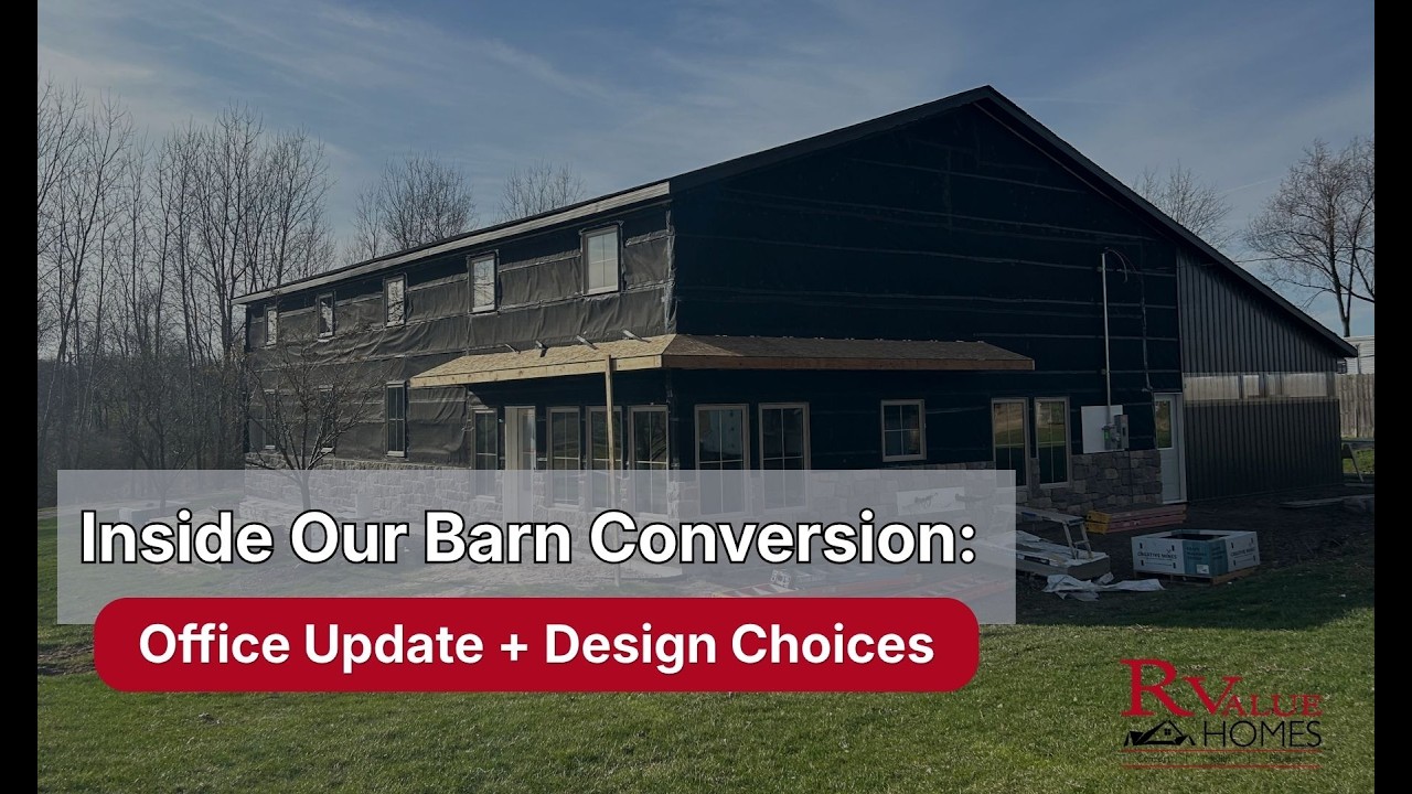 Inside Our Barn Conversion: Office Update + Design Choices