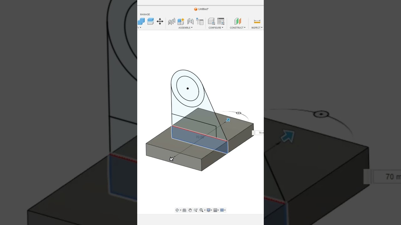 Fusion360 Part Modeling Tutorial-211. #design #3dmodeling #modelingtutorial #engineering#fusion360
