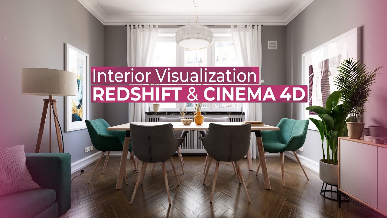 Introduction to Interior Visualization with Redshift and Cinema 4d