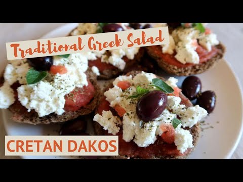 Cretan Dakos Salad Recipe: Make The Most Traditional Cretan Salad