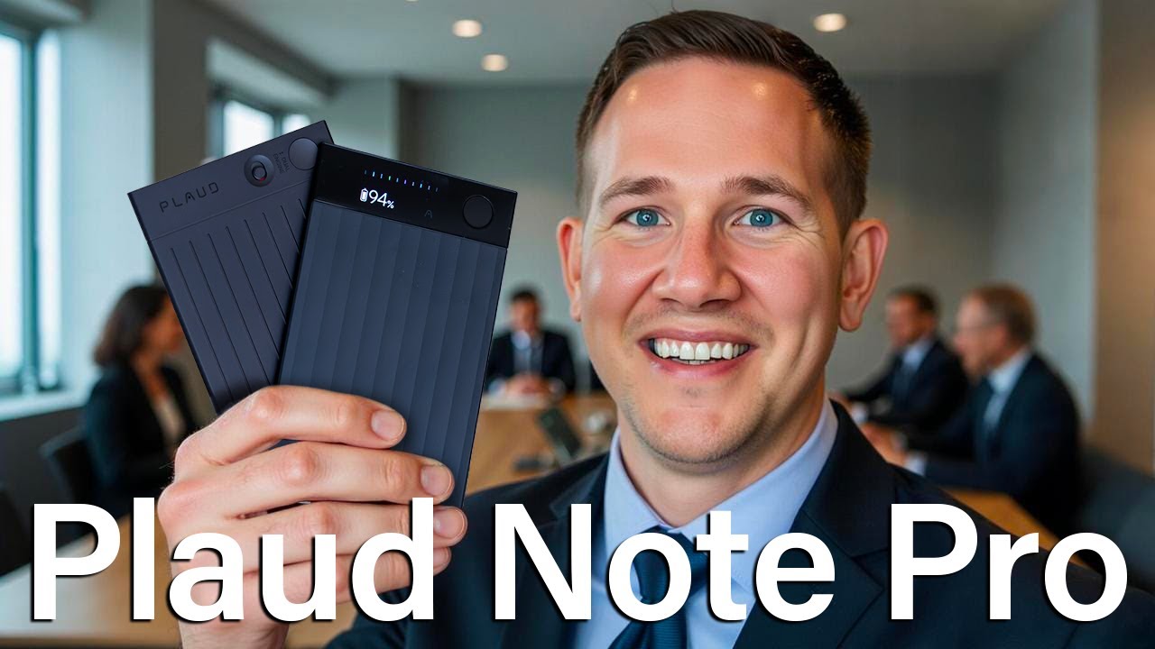Plaud Note Pro - The Best AI Note Taker Just Got Better!