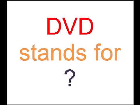 Full form of DVD is ?